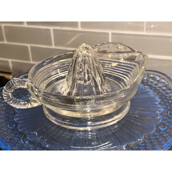 Anchor Hocking | Accents | Vintage Anchor Hocking Manhattan Depression ...